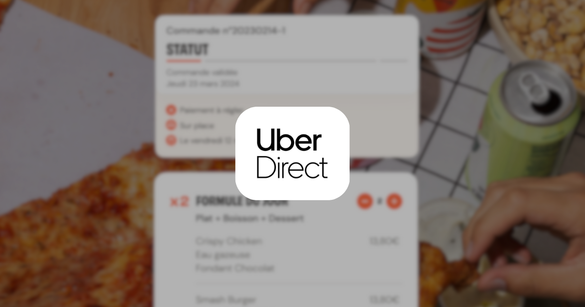 Delivery with uber direct